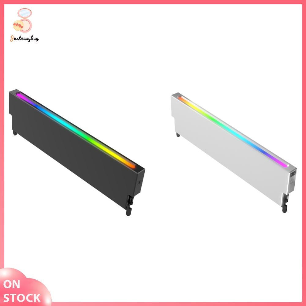 justeasybuy Memory Module Heatsink 5V 3PIN ARGB AURA Sync Memory Cooling Vest DDR3 DDR4 DDR5 ...