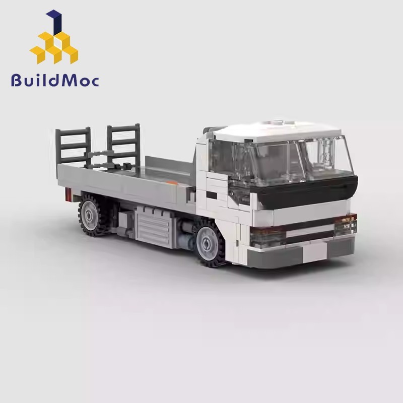 Isuzu Elf Car Carrier Model truck Building Blocks Assembly Toys Gifts ...