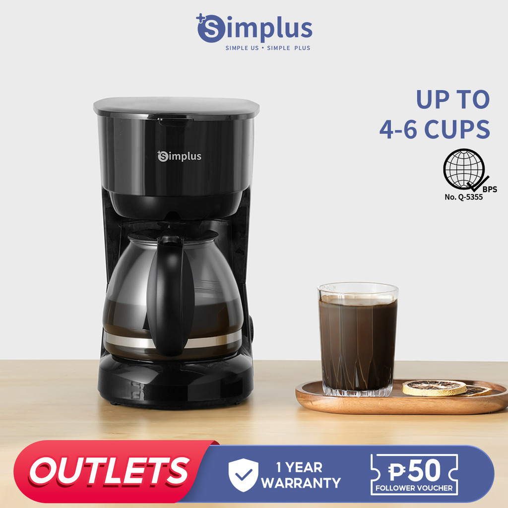 Simplus Drip Coffee Maker Coffee Machine 750ml Large Capacity Brew ...