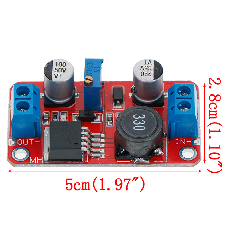 # JTPH # 5A DC-DC step up power module boost volt converter 3.3V-35V to 5V 6V 9V 12V 24V ...