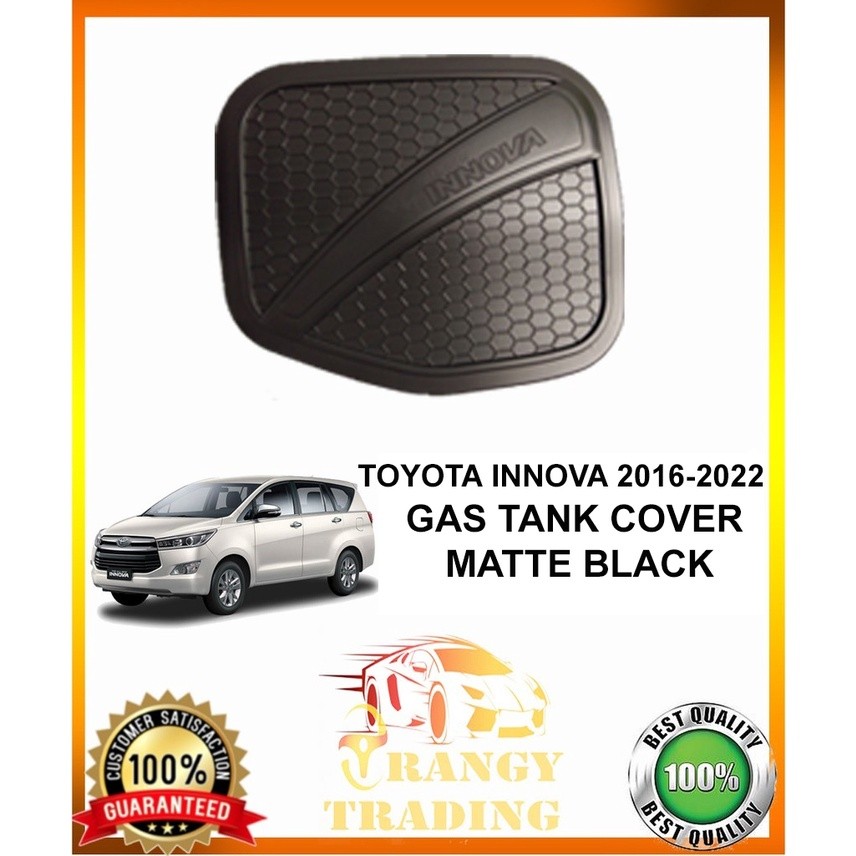 Toyota Innova 2016 to 2025 Gas tank cover matte black 2017 2018 2019 ...