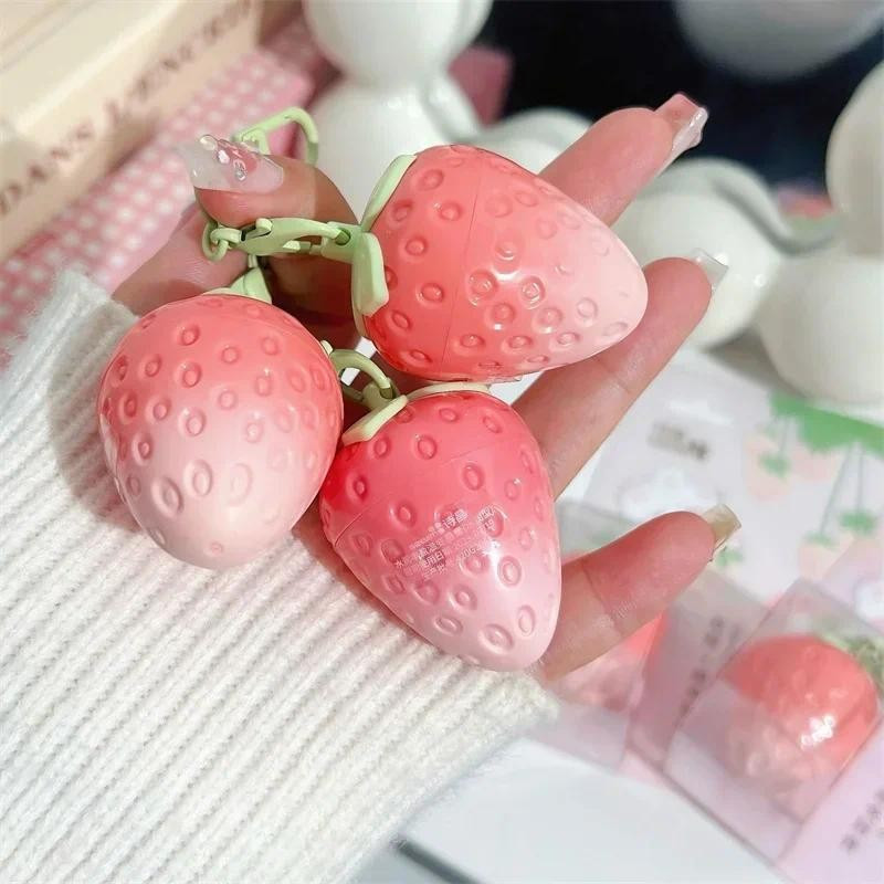 Lipstick Strawberry Moisturizing Lips Fading Lip Lines Lip Base ...