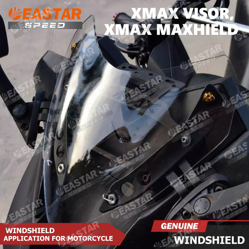 Clear Sporty XMAX Windshield, XMAX Visor, XMAX Maxhield Windshield ...