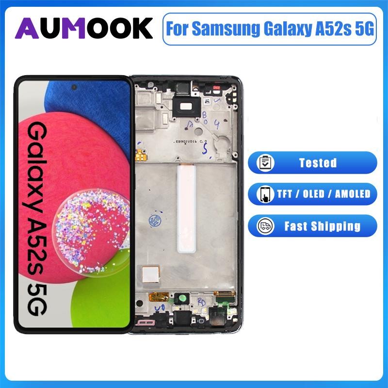 AMOLED LCD Screen For Samsung Galaxy A52s 5G A528 LCD Display Touch ...