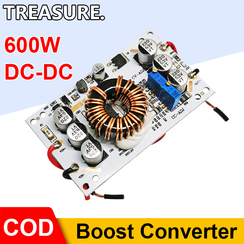 600W DC-DC LED Boost Converter High-Efficiency Step-Up Voltage ...
