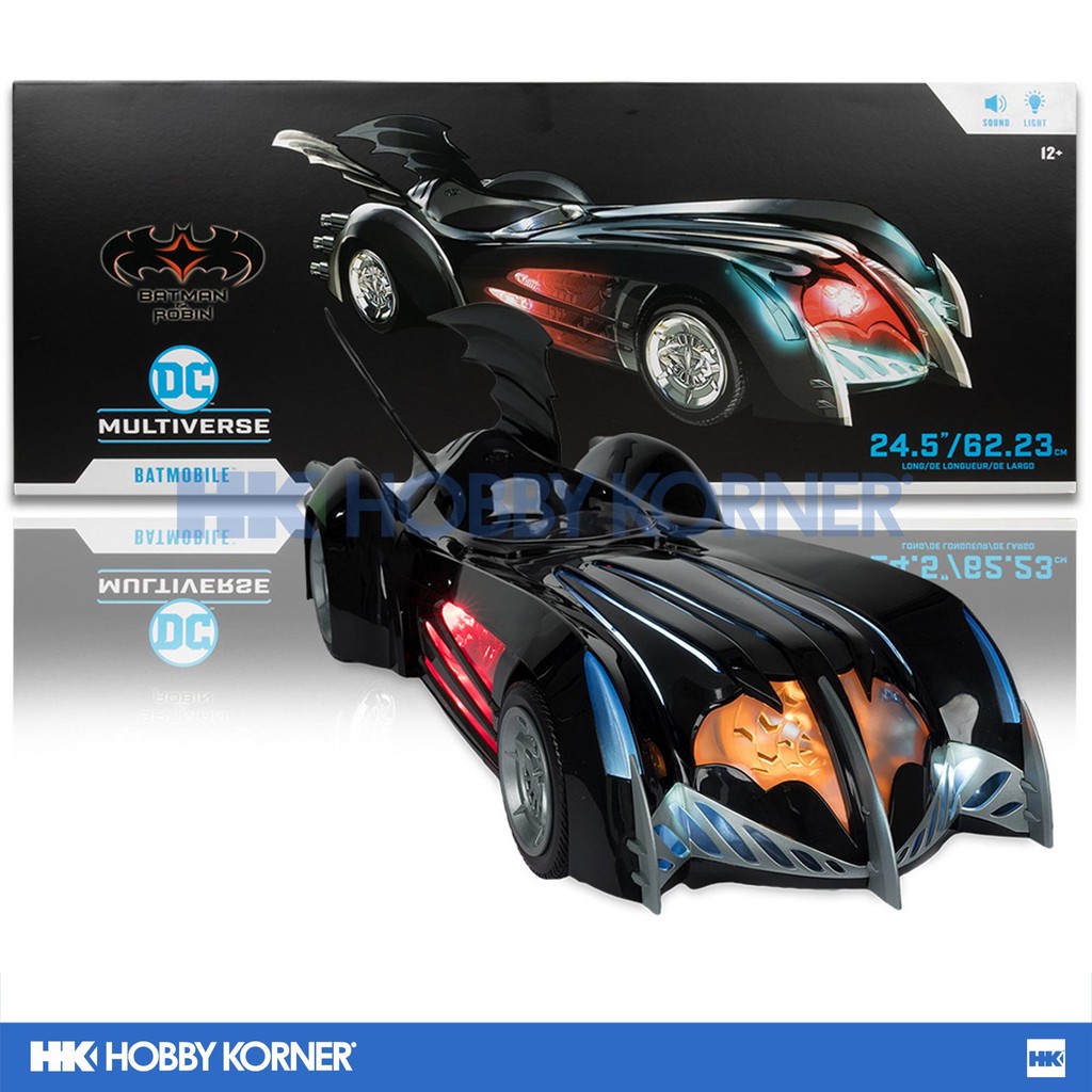 (PRE-ORDER) MCFARLANE TOYS MF15068 - 7 Inch Scale Batmobile W/ Lights ...
