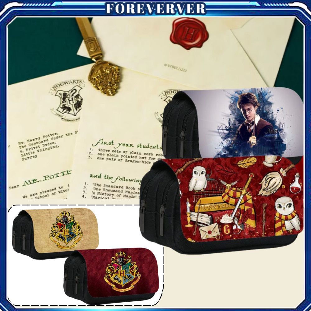 Harry Potter Pencil Case Student Children's Stationery Bag Hermione ...