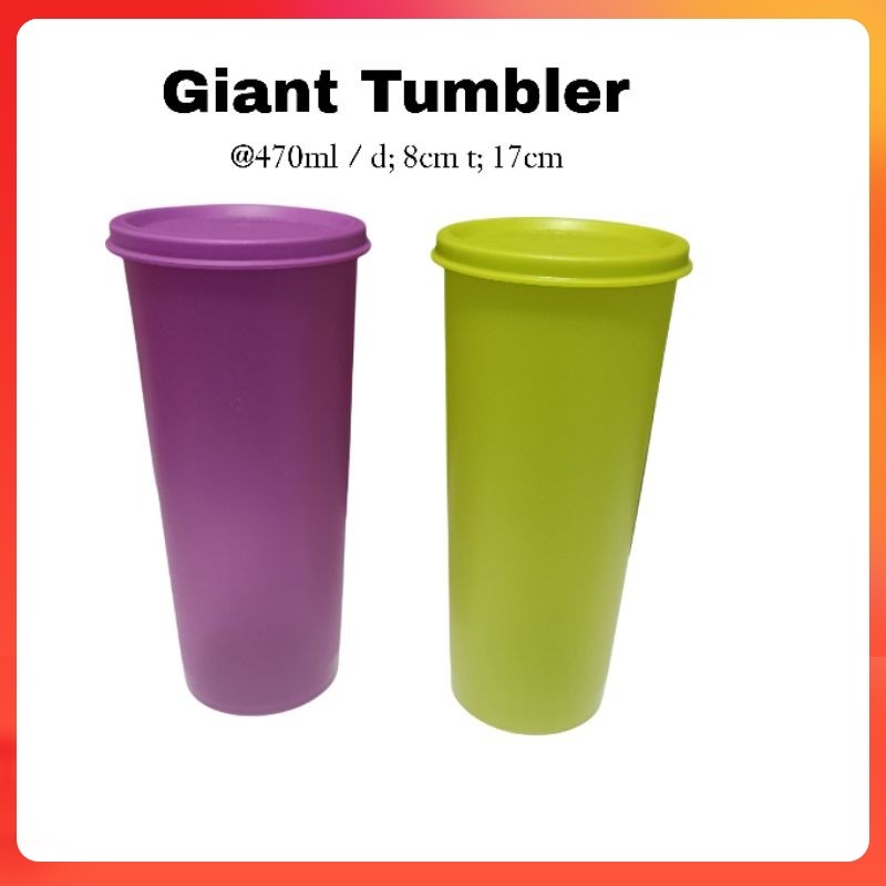 Tupperware Giant Tumbler Drinking Glasses Retail | Shopee Philippines