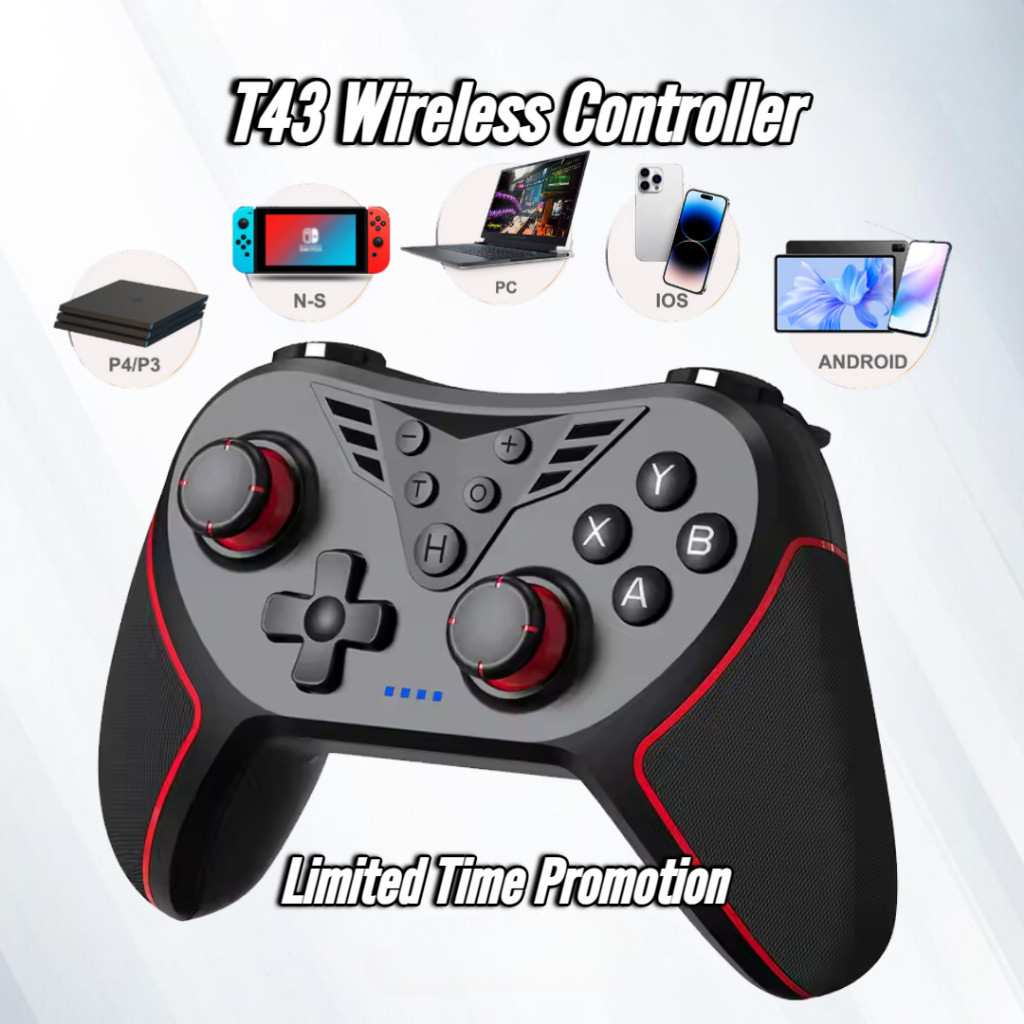 Pc Wireless Bluetooth Game Controller Joystick for Pc Nintendo Switch ...