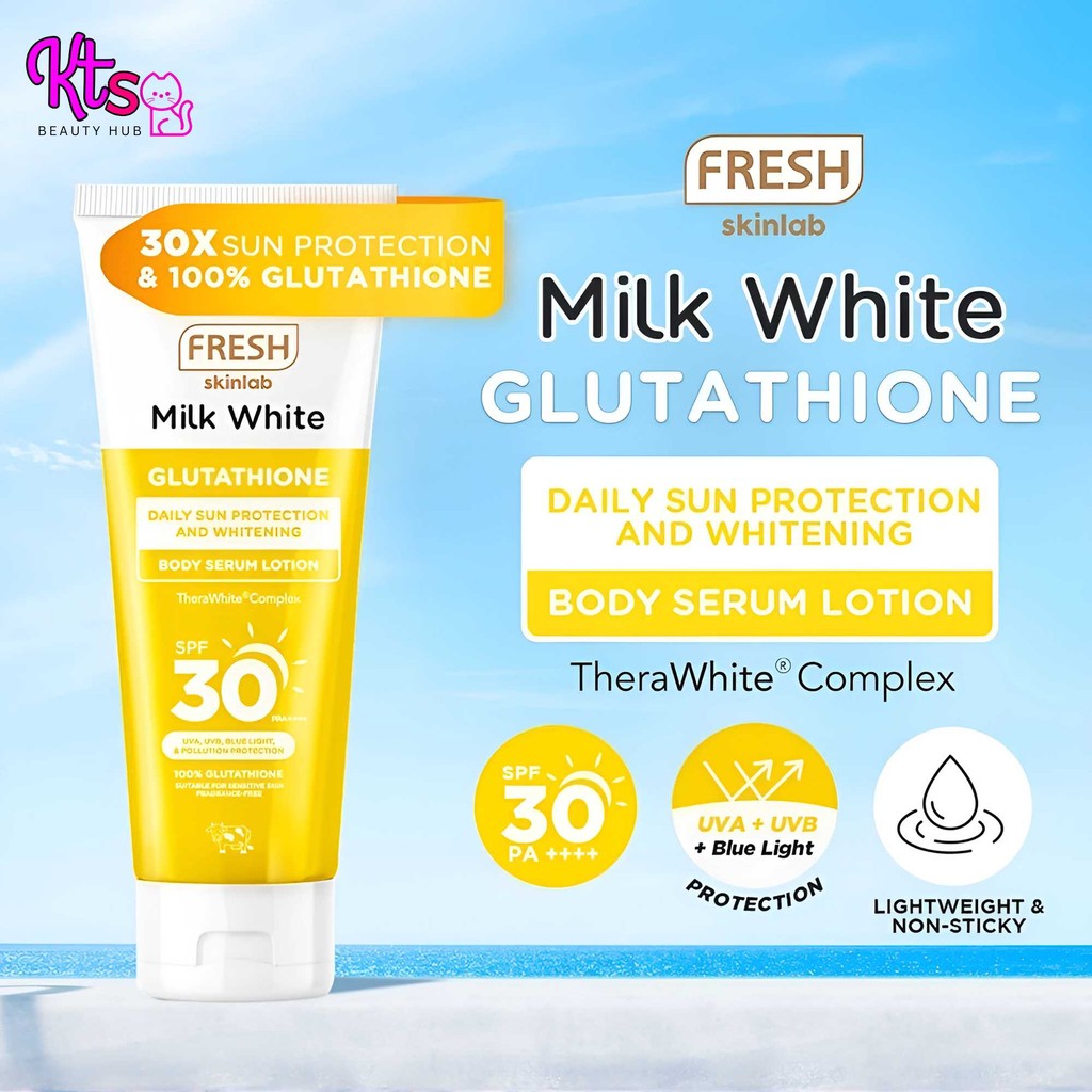 Fresh Skinlab Milk White Glutathione Daily Sun Protection & Whitening ...
