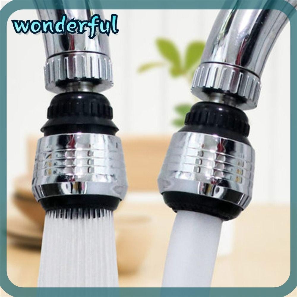 WONDER Kitchen Faucet Nozzle, Flexible Splash Proof Bathroom Faucet ...