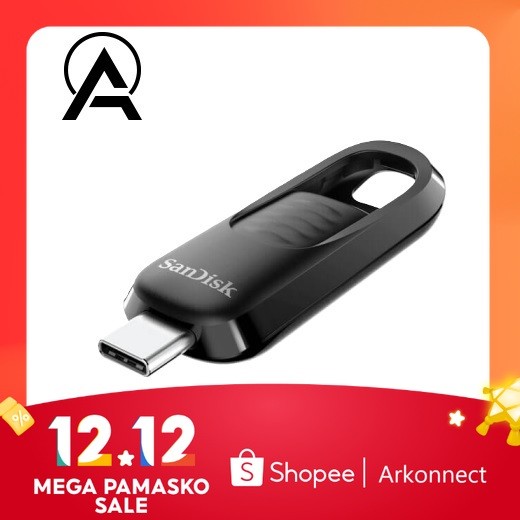 SanDisk 64GB 128GB 256GB Ultra Slider USB Type-C Flash Drive USB 3.2 ...
