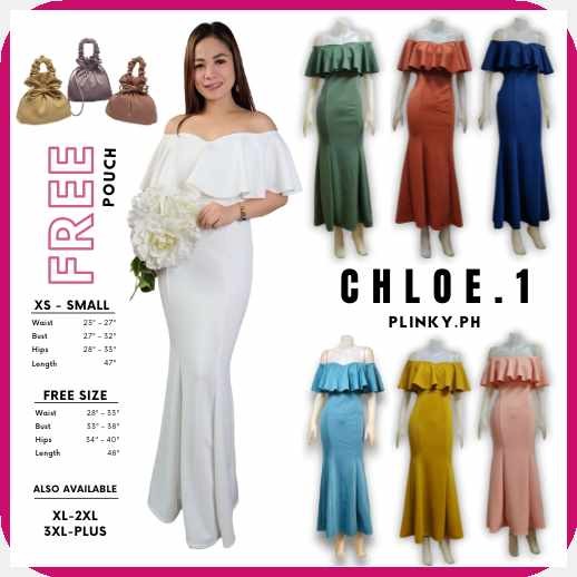 CHLOE$XU[Gown)Q,Reg&C`Off;WM`Shoulder;lQ`Ladies;Op`;eR`Wedding