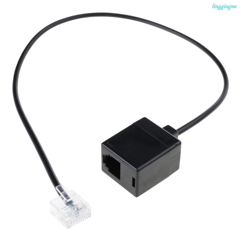 RR Ethernet RJ45 Male to RJ11 Female Adapter Cable Connector RJ45 to ...