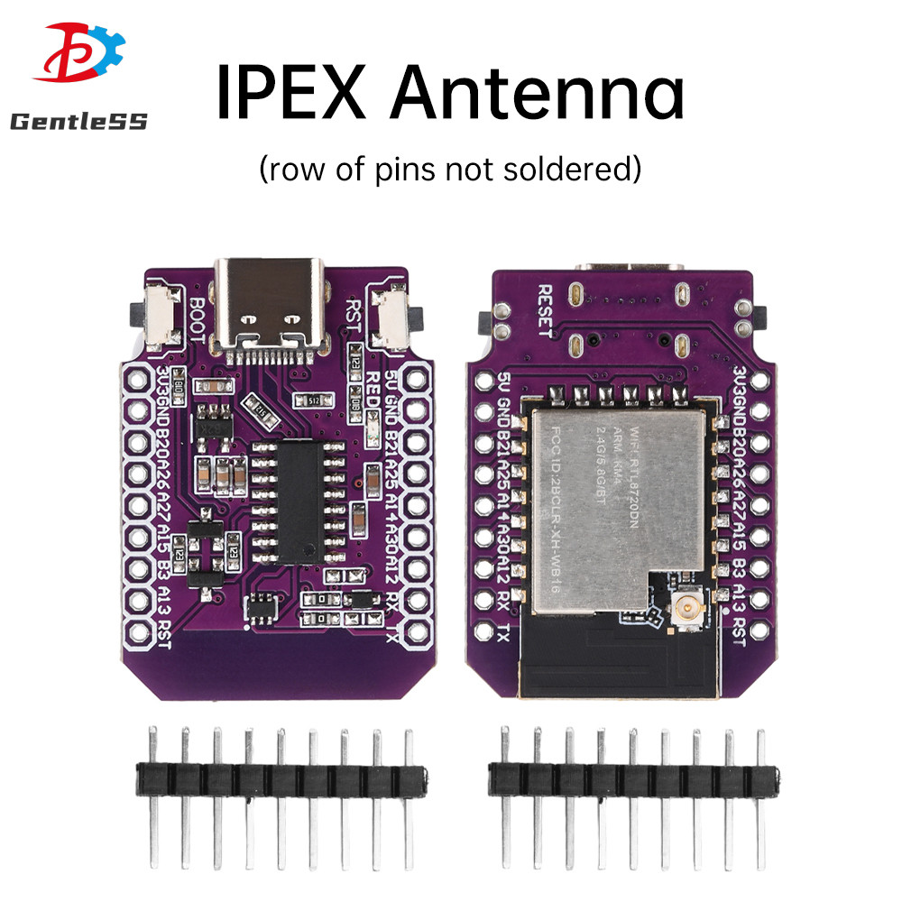 Mini BW16 Development Board RTL8720DN Dual Band WiFi Bluetooth BLE ...