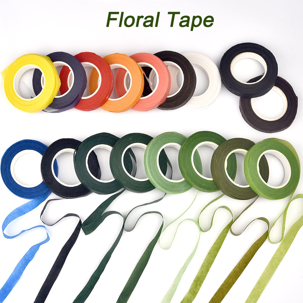 30yards Bouquet Floral Tapes Self-Adhesive Wrapping Paper Tape DIY ...
