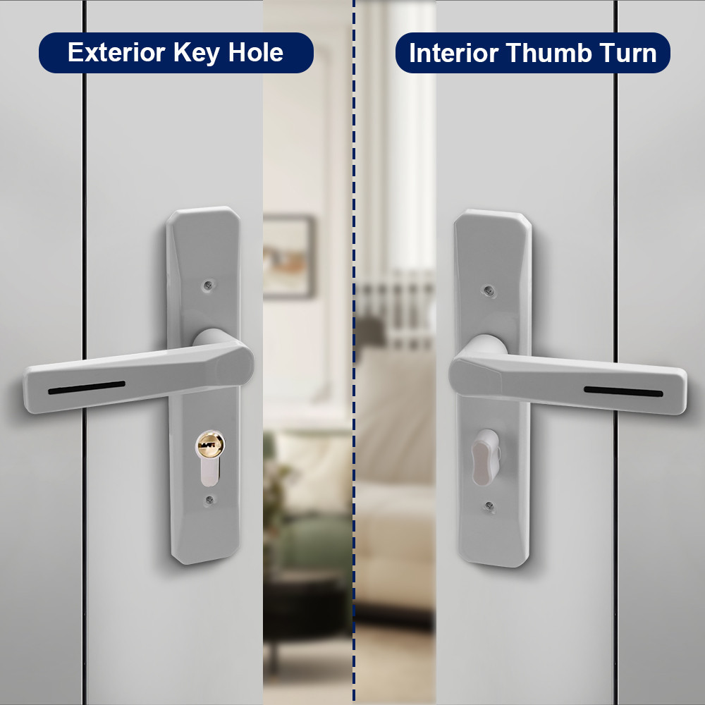 Alco 301 Door Lockset Door Lock Aluminum Alloy Door Toilet Bathroom ...