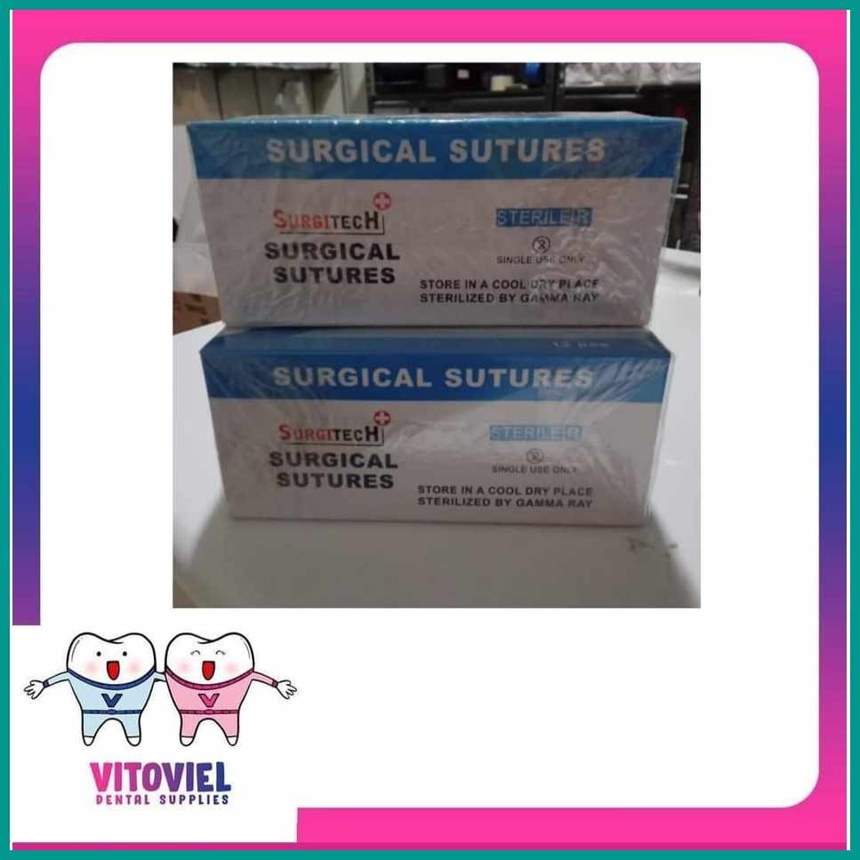 Surgitech.K}Surgical)Mq>Sutures)P>Silk(S>Braided)b>75cm)g>Curve)l ...