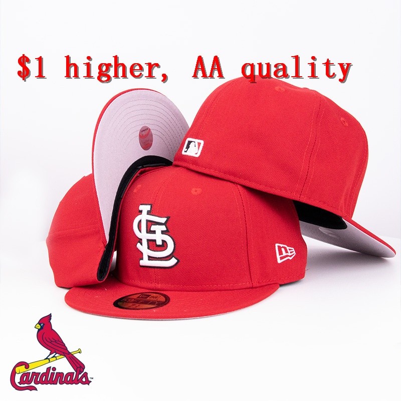MLB St. Louis Cardinals 59Fif.ty Fitted Hat Men’s Fully Enclosed ...