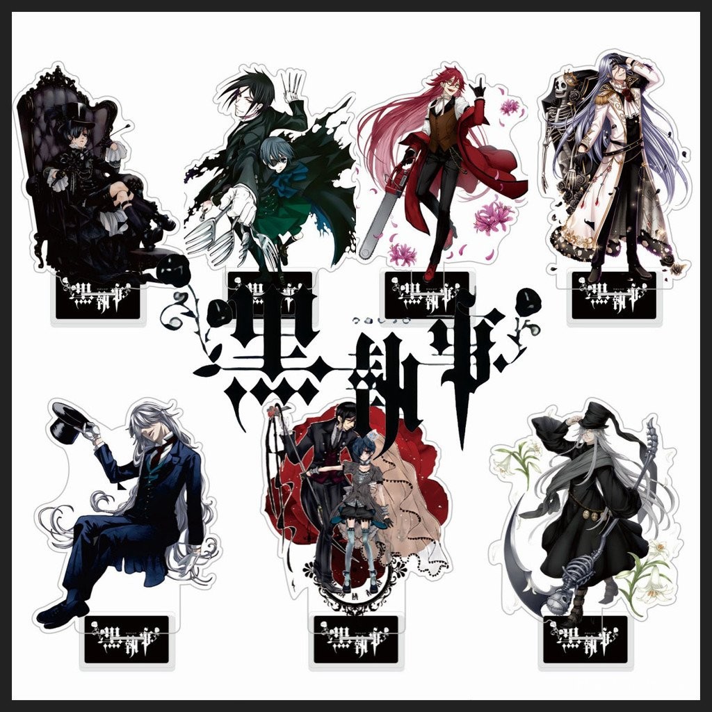Anime Black Butler Kuroshitsuji Sebastian Ciel Phantomhive Cosplay ...