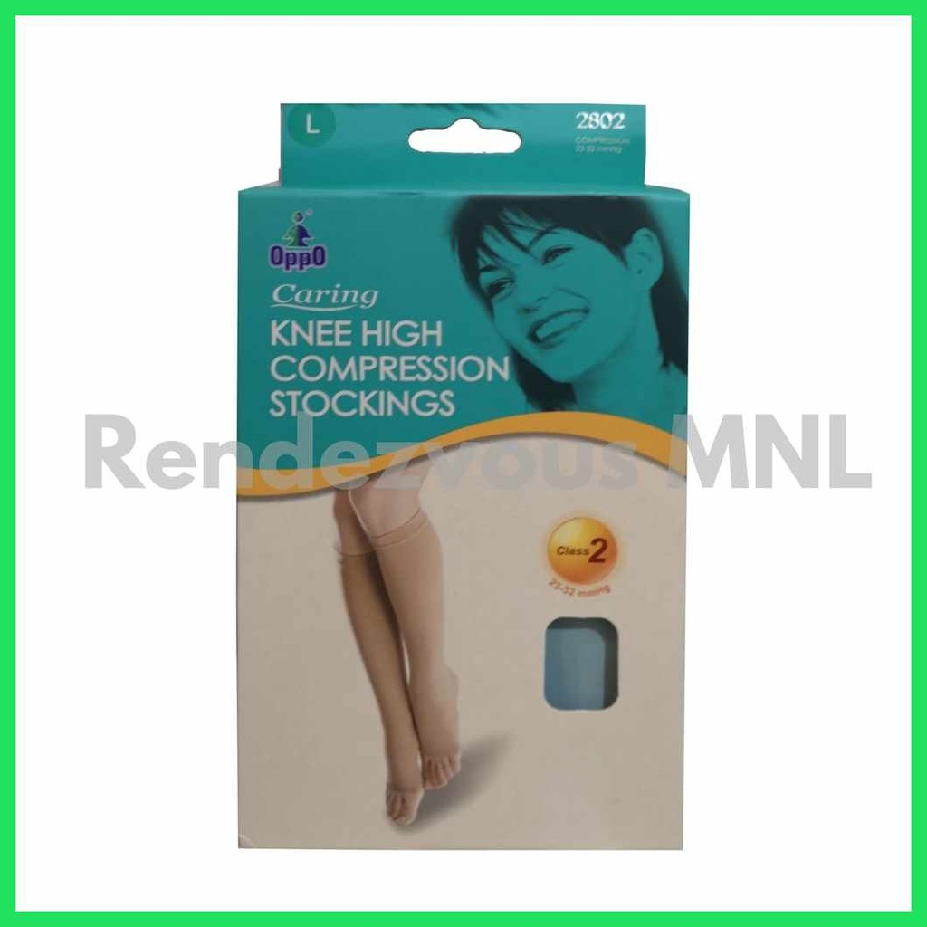 OPPOVa!2802:zD%Caring%cV:Knee%Zi:High%I:Compression$T/Stockings$g ...