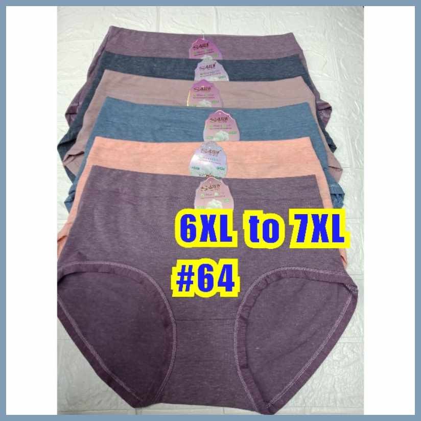 Triple?ns)eP)MG)Rd>7XL)Ci>Bigsize)Bu>Panties)K>6pcs | Shopee Philippines
