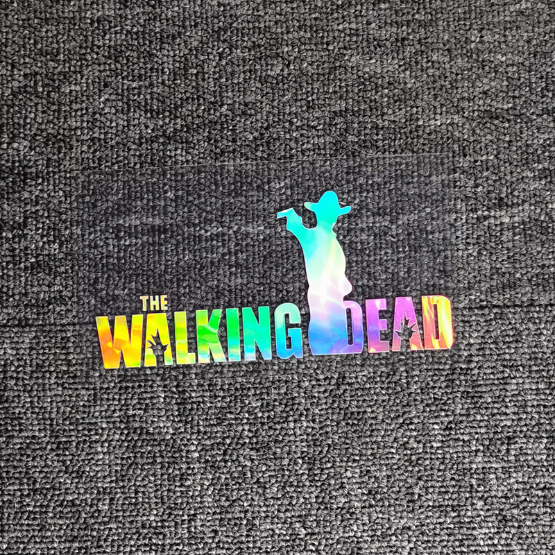 Car Stickers Walking Dead American Drama Zombie Reflective Decoration ...
