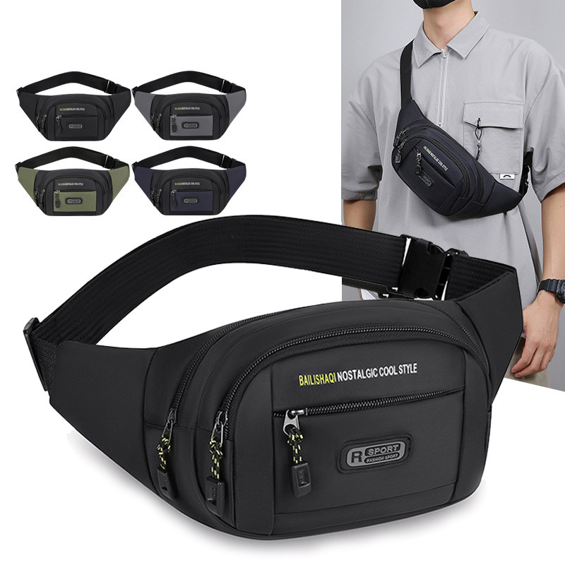 Fashion Running Fitness Crossbody Waist Belt Body Bag Sports Shoulder ...