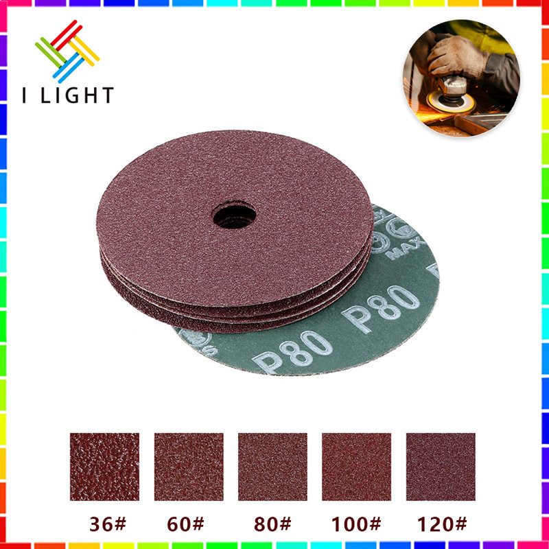 （Fast&COD）（1PCS）Sanding Disc 4inch（100mm）Grit 36/60/80/100/120 Grinding ...