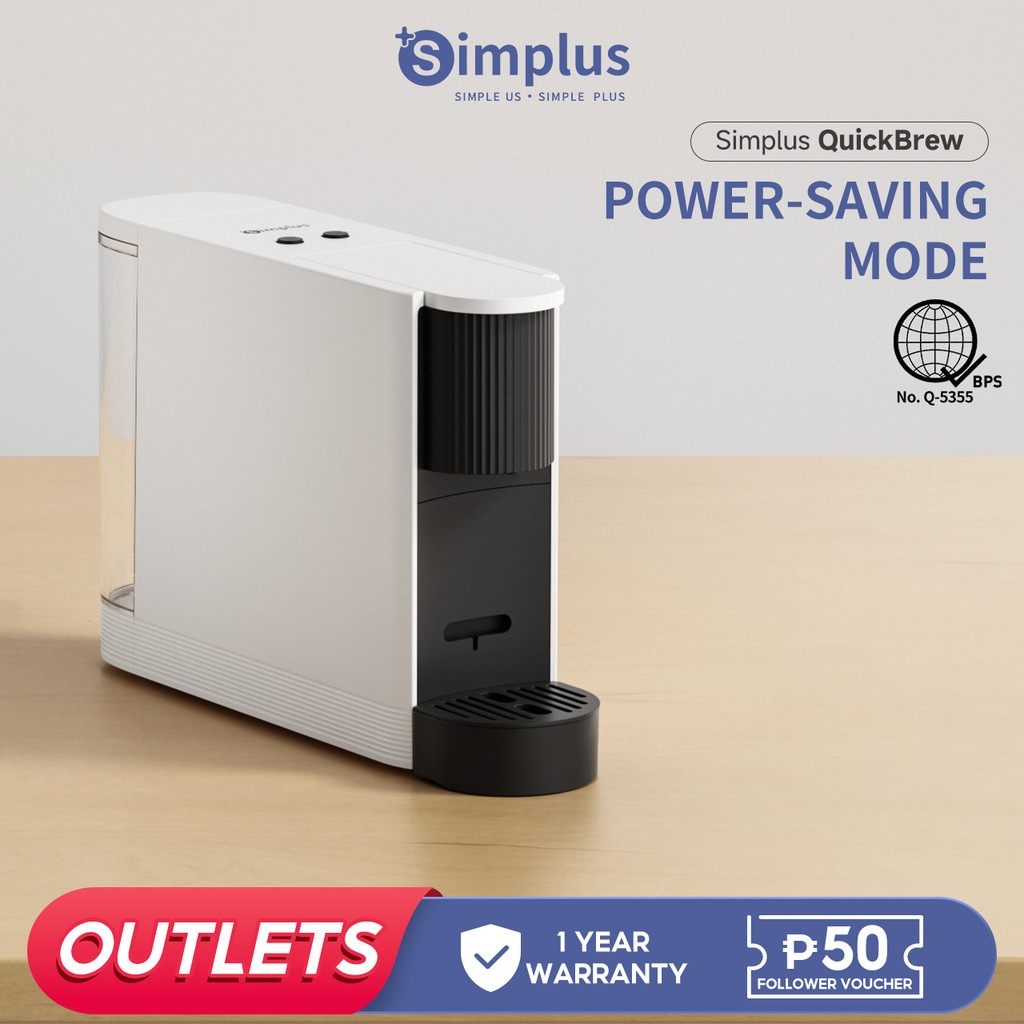 Simplus Capsule Coffee Machine Automatic Coffee Maker Fit Nespresso ...