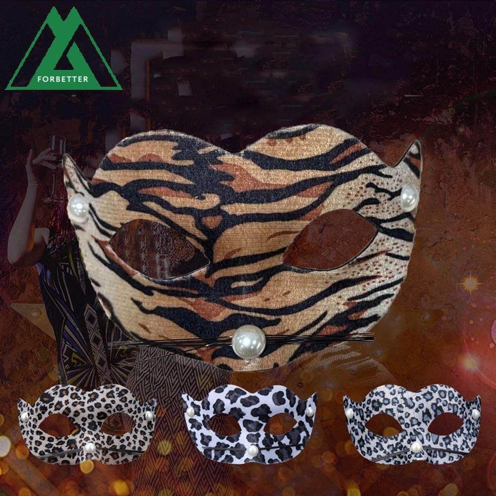 FORBETTER Leopard Mask Creative Fashion|Pattern Animal Pattern Costumes ...