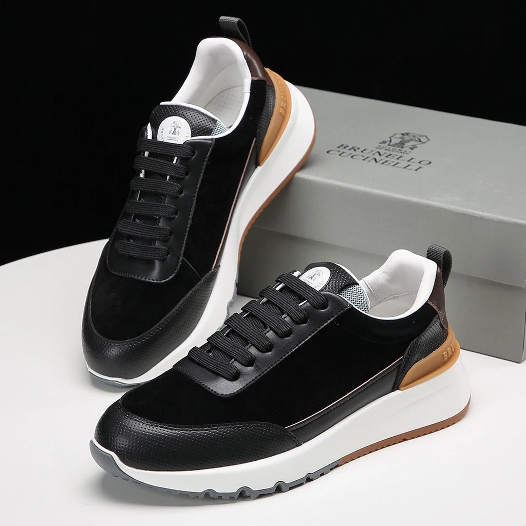 [AAA+Level]Men's Sports Casual Shoes New Style Suede Cowhide Sheepskin ...