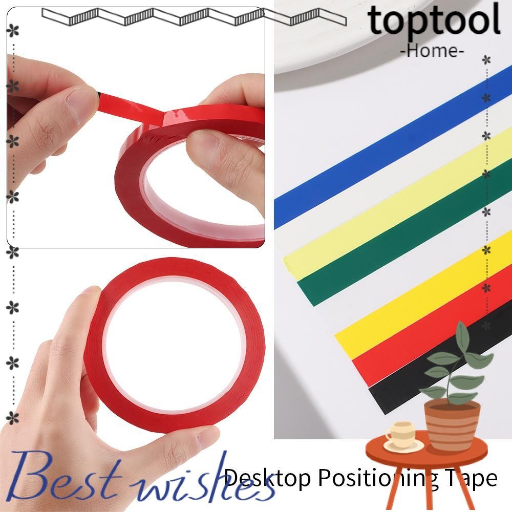 TOPTOOL 1 Pcs Desktop Positioning Tape DIY Waterproof Insulation Office ...