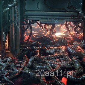 UE4 Illusory Horror Sci-Fi Alien Creature Monster Tentacle Locust Claw ...