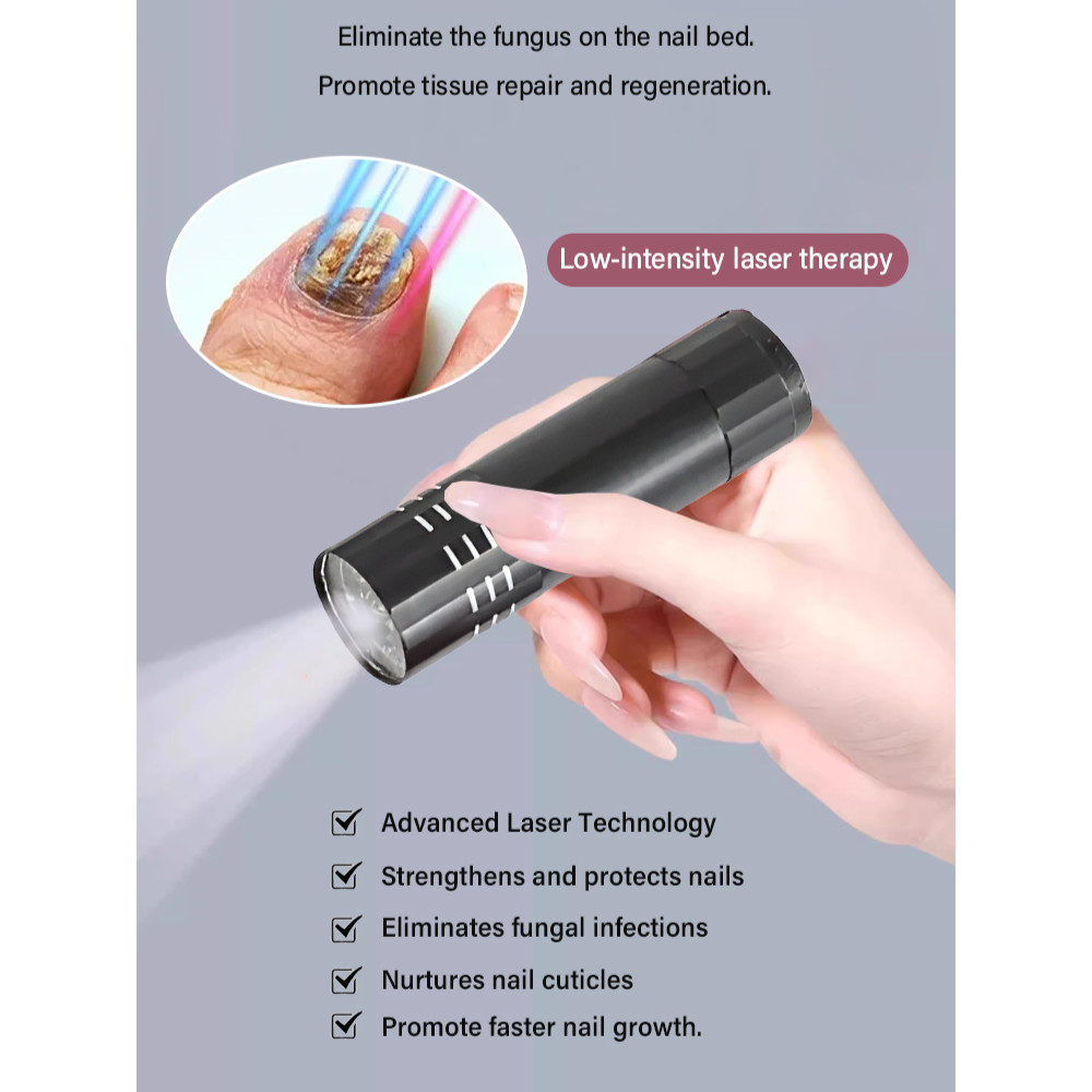 Laser nail mini handheld nine lamp flashlight banknote inspection lamp ...