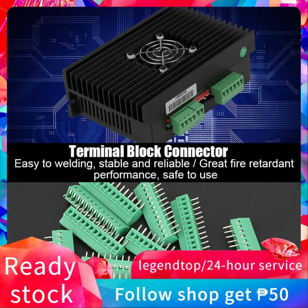 Legendtop 10pc 12poles 12pin Universal Screw PCB Terminal Block ...