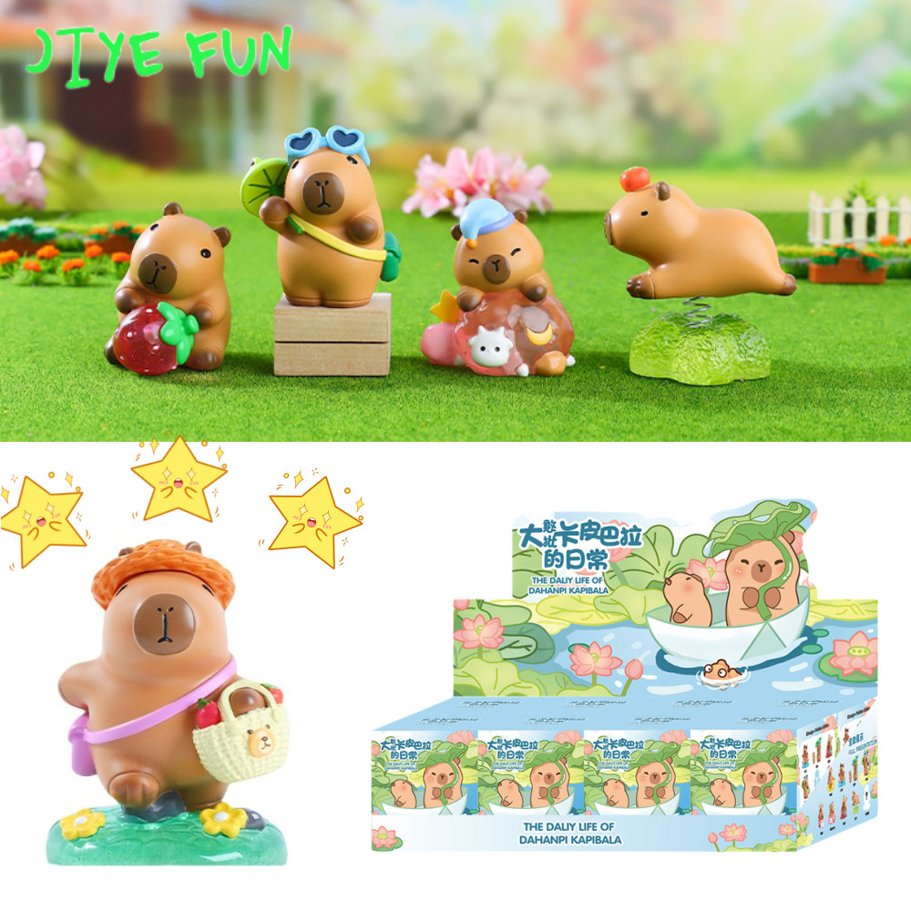 Capybara Figures Blind Box Mystery Boxes Big HanPi Daily Series Cute ...