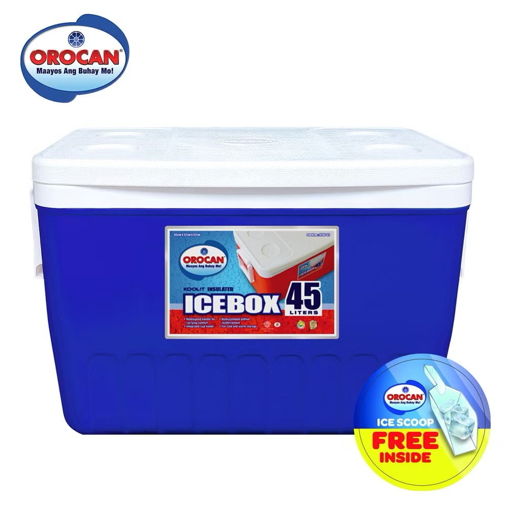 Orocan 45L Ice Box (Blue) | Shopee Philippines