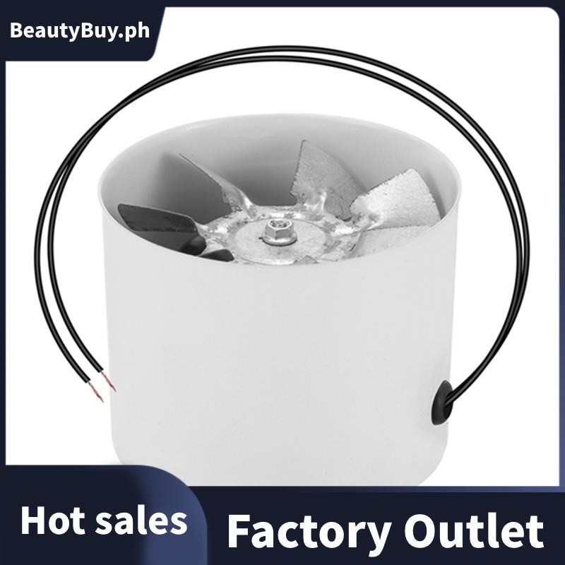 4 Inch Inline Duct Fan Air Ventilator Metal Pipe Ventilation Exhaust ...