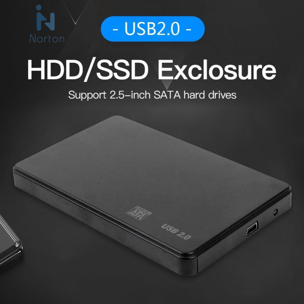 Plastic 3TB USB 2.0/3.0 Hard Disk Adapter Enclosure Case for Laptop PC ...