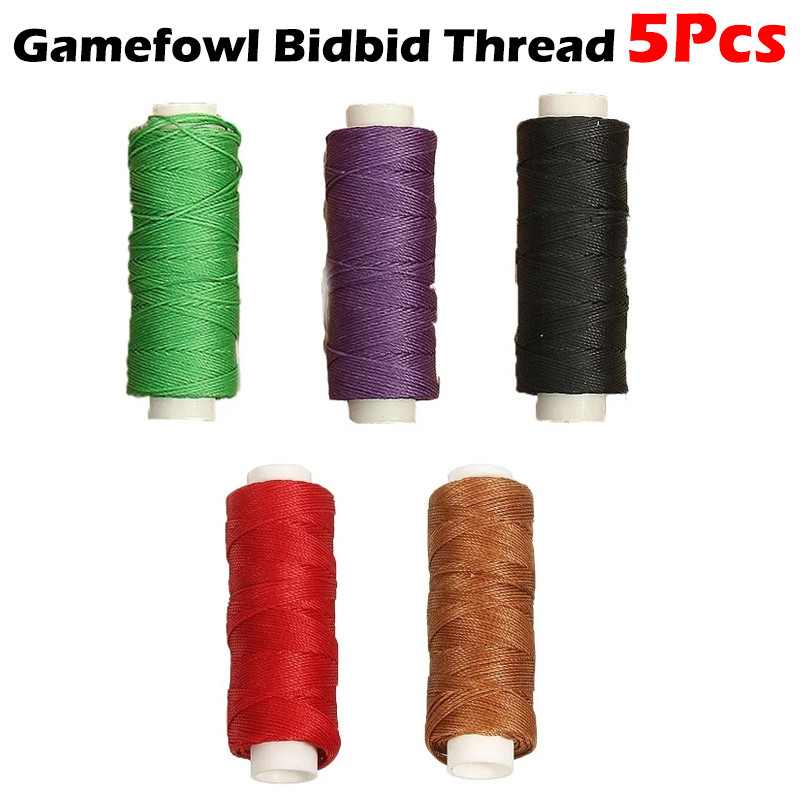 5 Rolls 250m Gamefowl Bidbid Thread Dandy Rugged Gaffing Accessories ...