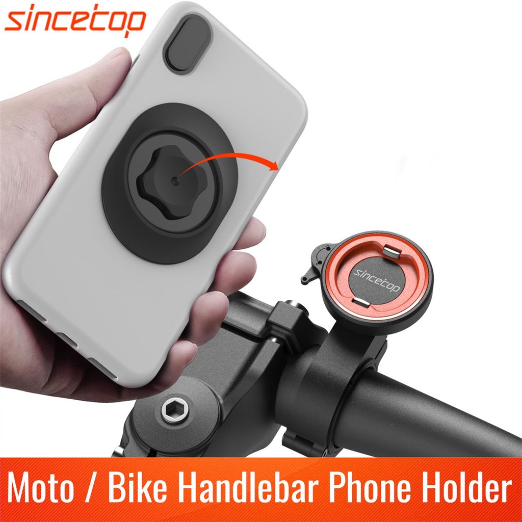 SinceTop Bike Phone Mount,Bicycle Cellphone Holder with Universal ...