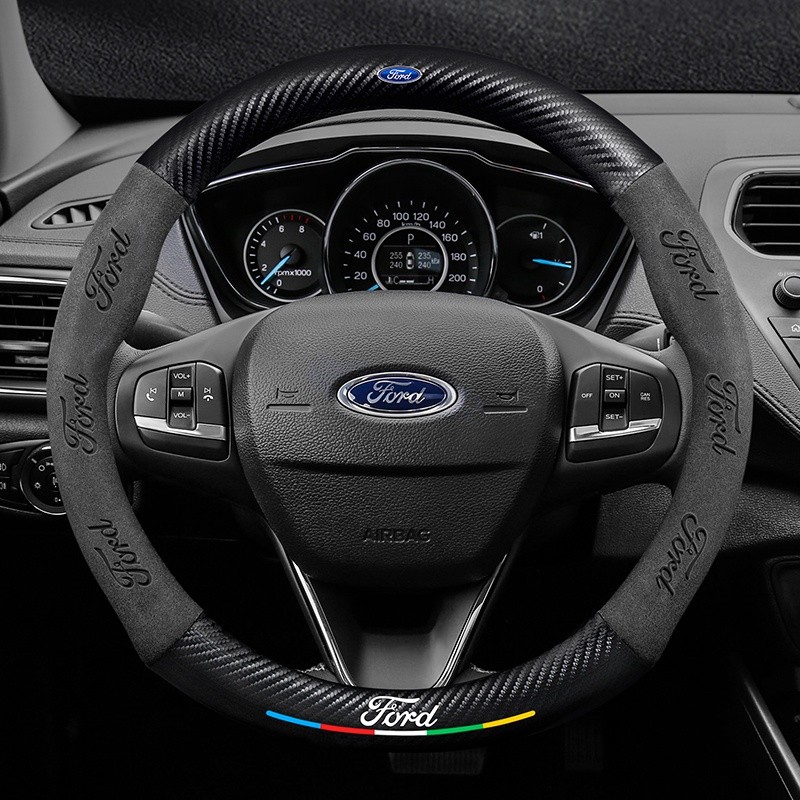 Ford Steering Wheel Cover Mondeo Ranger Ecosport F150 F-250 Focus MK4 ...