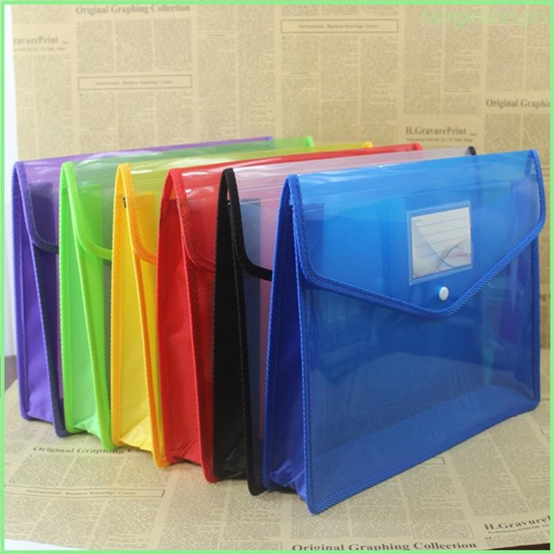 RAN Expandable File Folder A4 B4 Document Storage Organizer Clear File ...