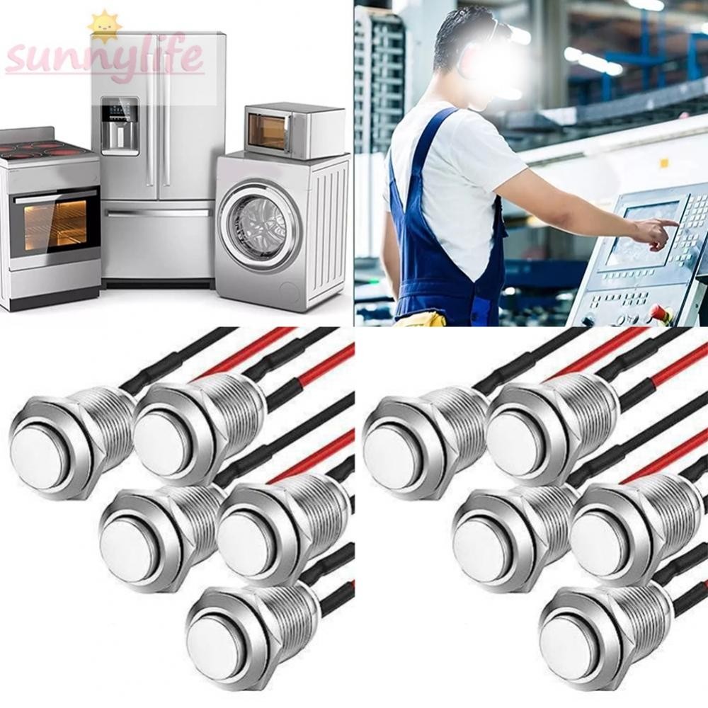 Simplified Electrical Connection Ten Piece Set of Wired Buttons IP65 ...