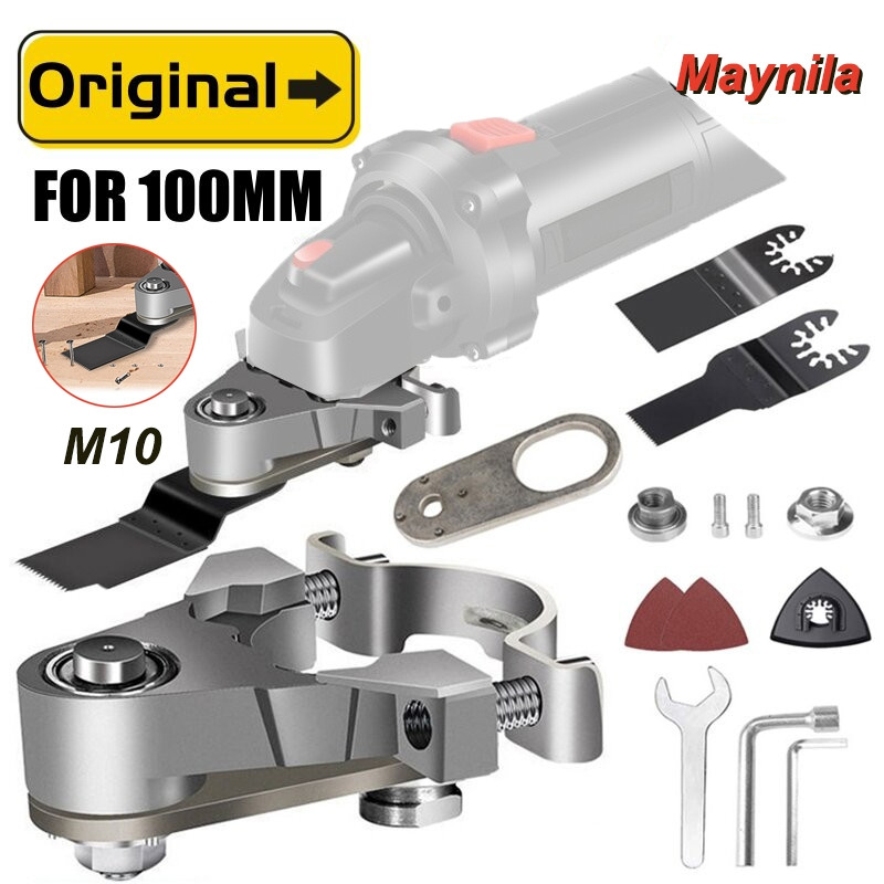Oscillating Multi Tool Angle Grinder Conversion Tool Head 100mm Grinder ...