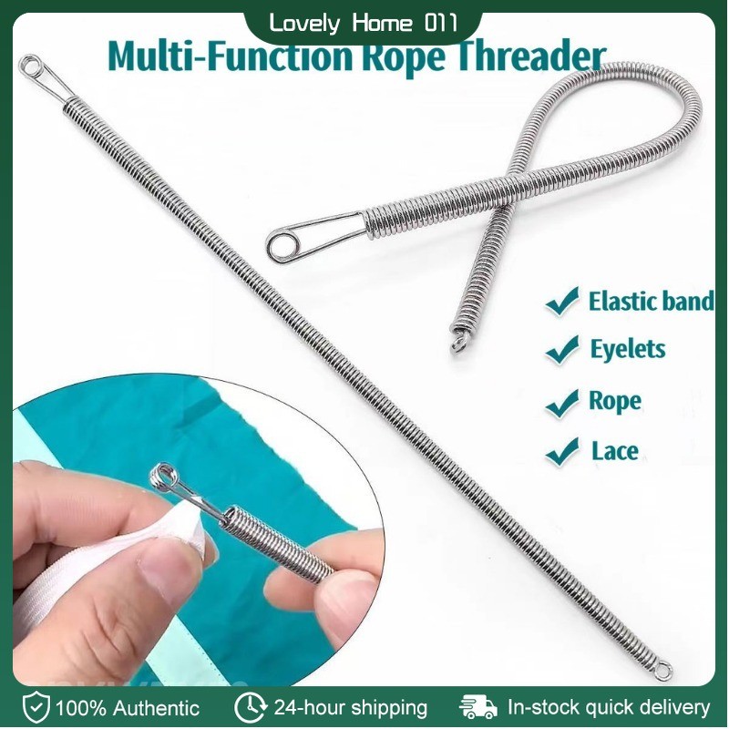 Bendable Spring Rope Threading Tool Waist Rope Auxiliary Device Sewing ...