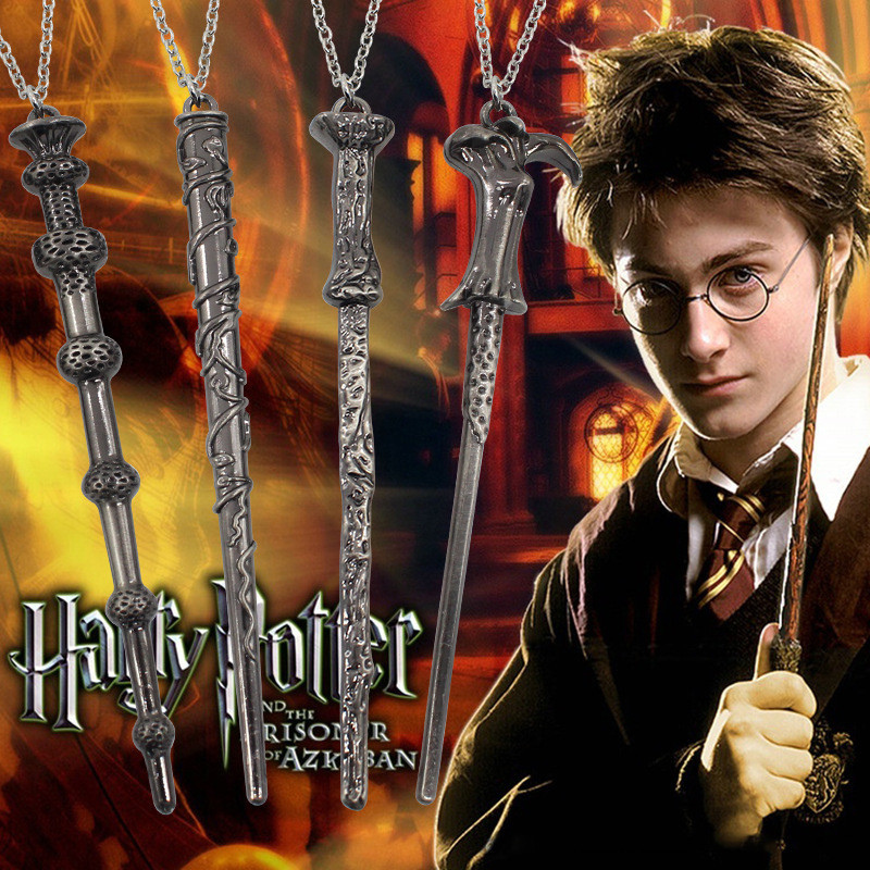 Harry Potter Voldemort Hermione Wand Necklace Student Hogwarts Preppy ...