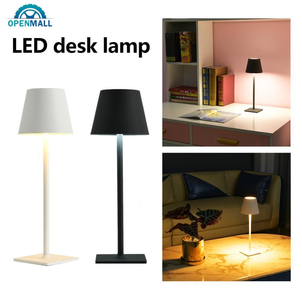 OPENMALL Rechargeable LED Table Lamp Touch Switch 3 Levels Dimmable ...