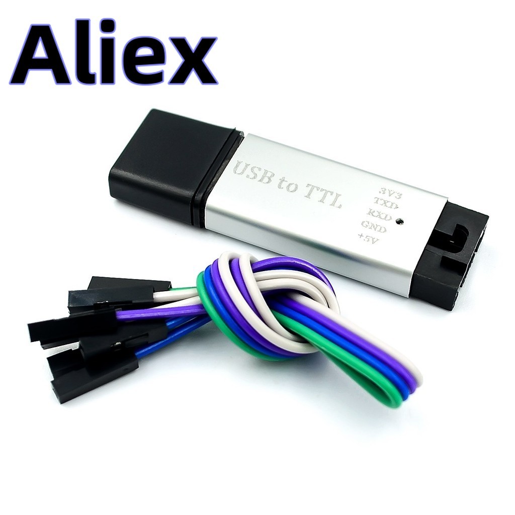 Aluminum shell CP2102 USB 2.0 to TTL UART Module 6Pin Serial Converter ...